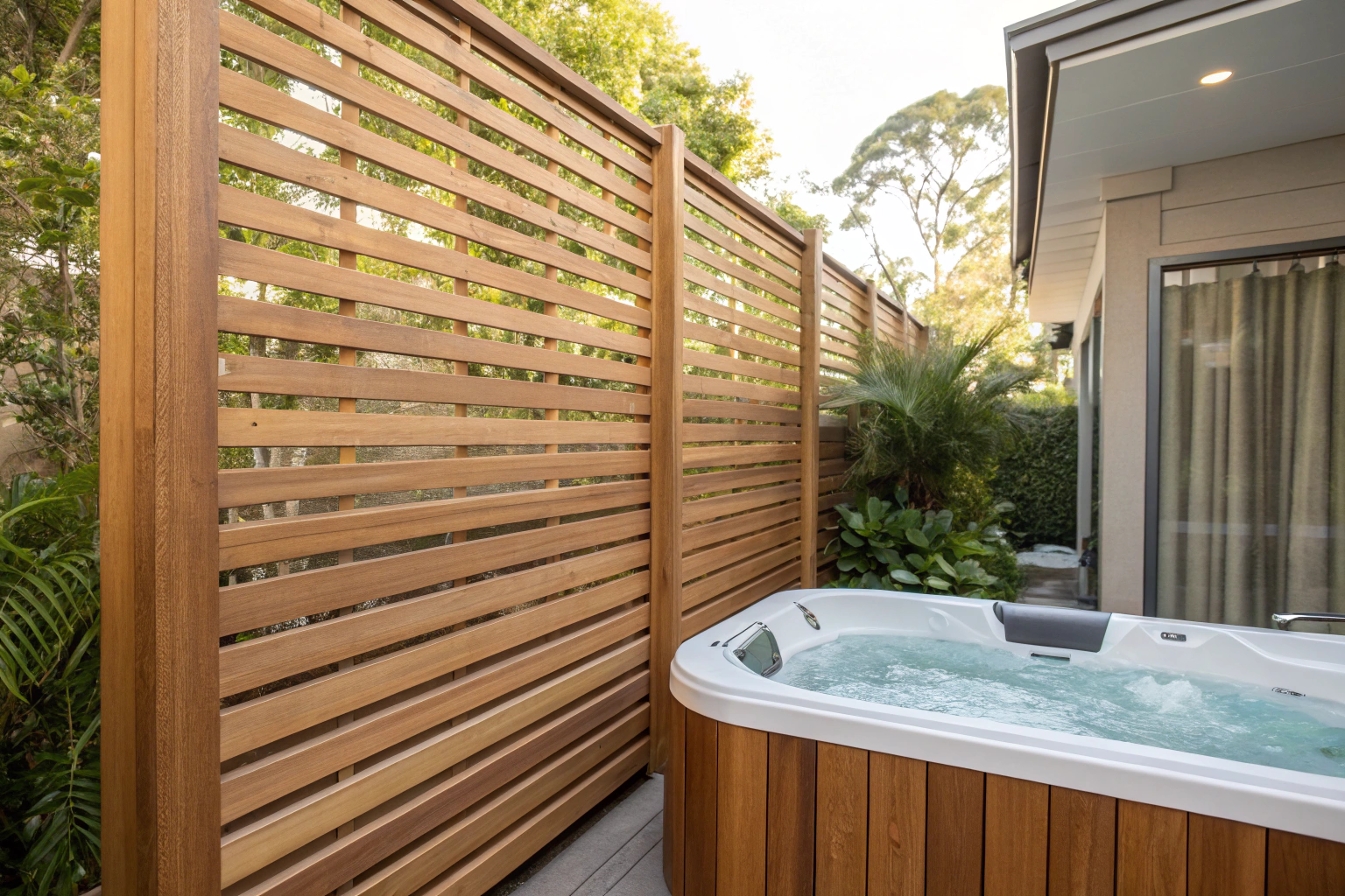 20+ Hot Tub Privacy Ideas for Your Backyard
